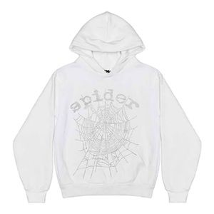 Sp5der | Shirts | White Rhinestone Sp5der Hoodie | Poshmark